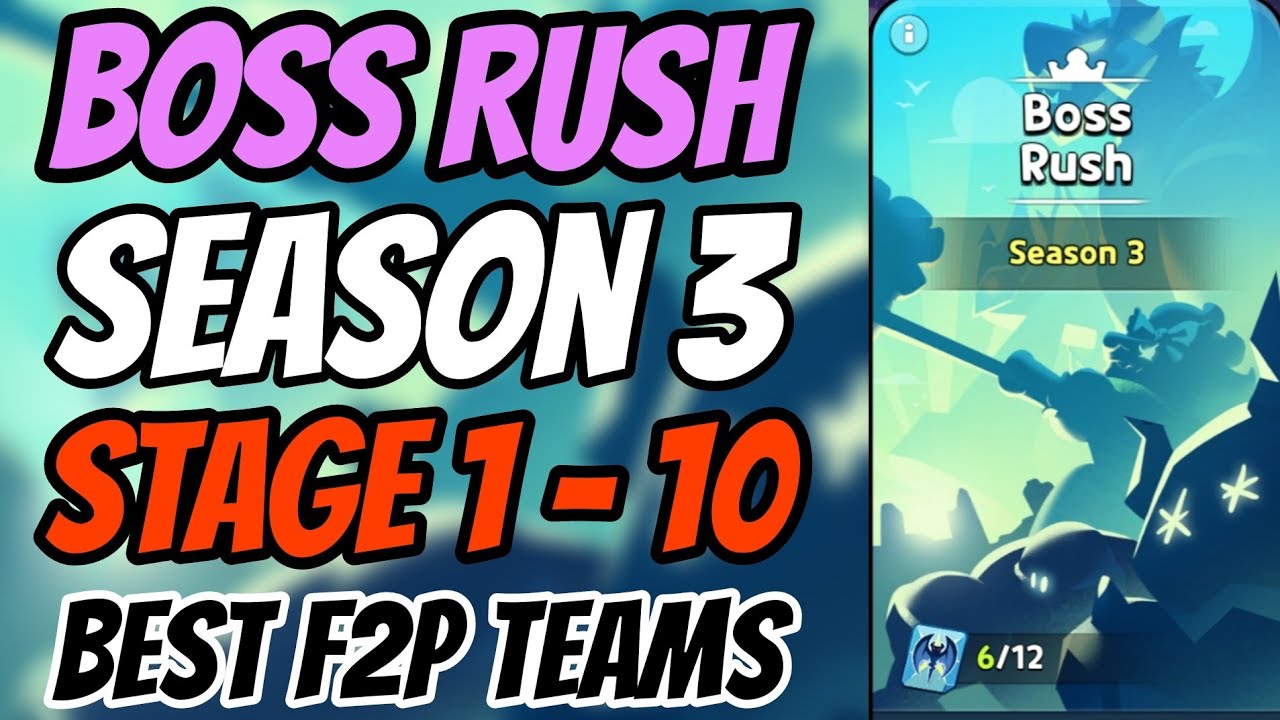 Boss Rush Season 3 - Stage 1 to 10 Best Teams Guides I Cookie Run ...