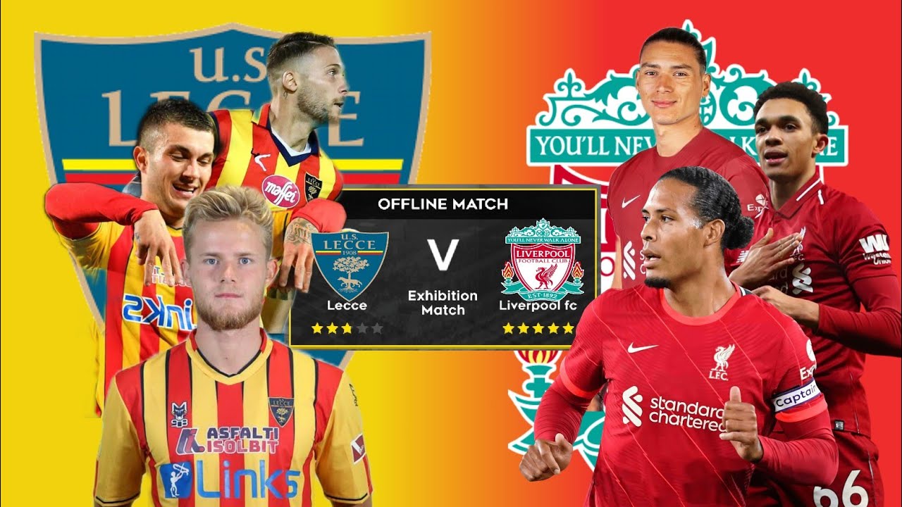DLS 2022 || Lecce 🆚️ Liverpool || dream league soccer 2022 gameplay # ...