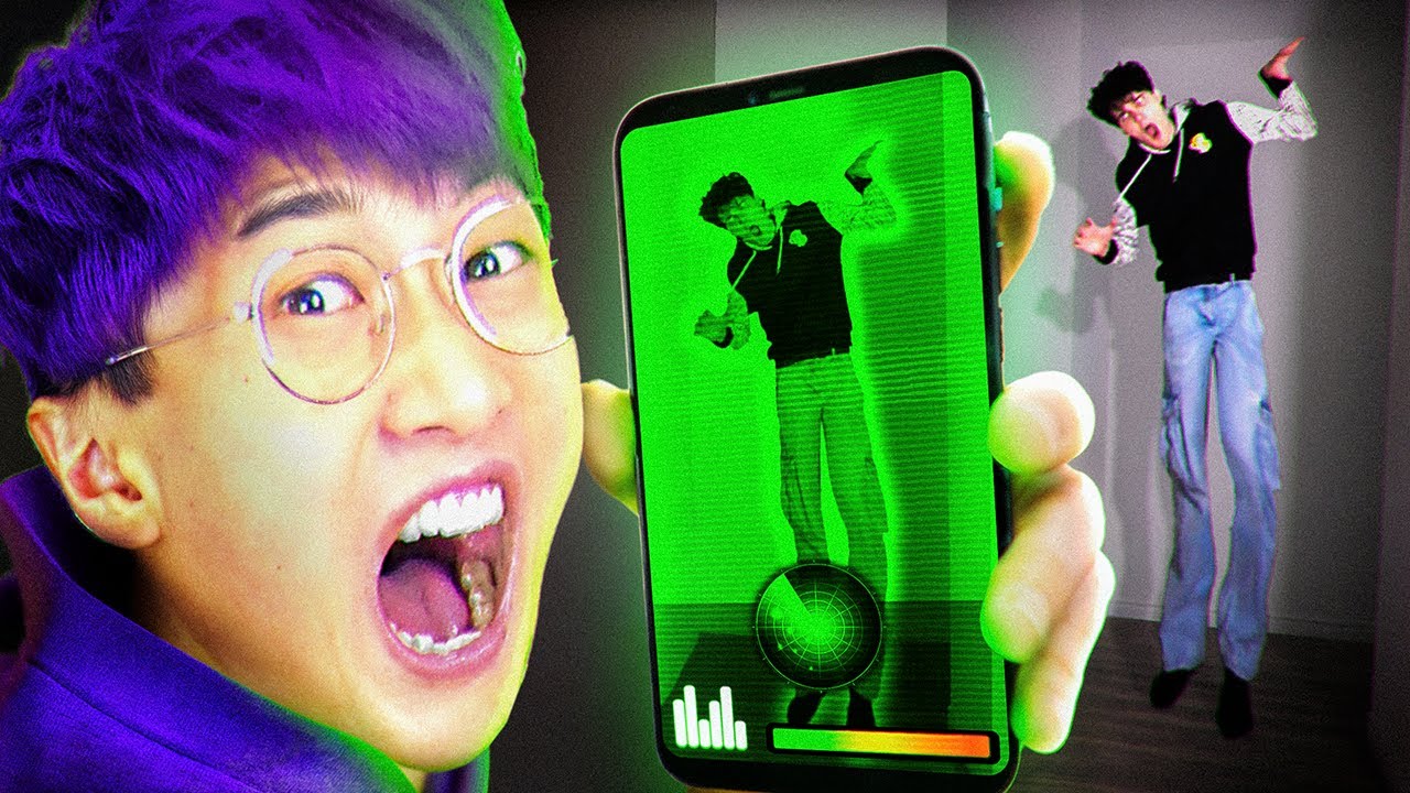 LankyBox Tries WEIRD IPHONE APPS! (GHOST DETECTOR APP?!) - YouTube