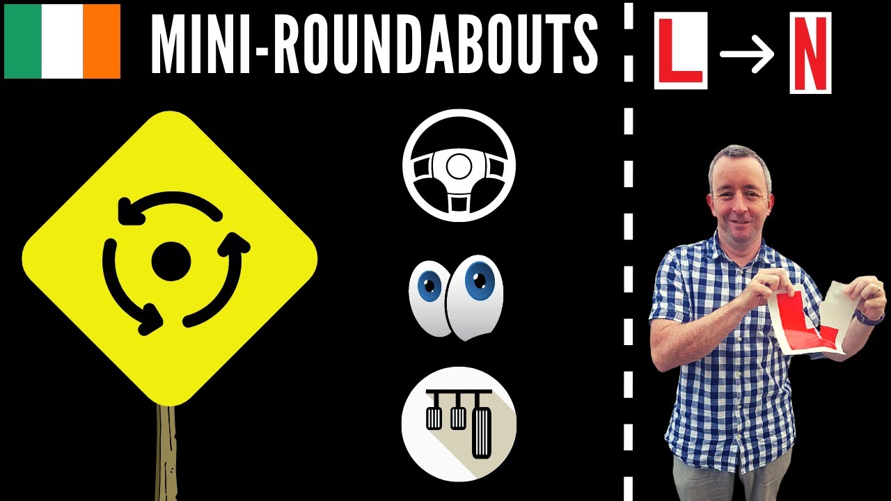 Mini Roundabouts - 3 Tips - YouTube