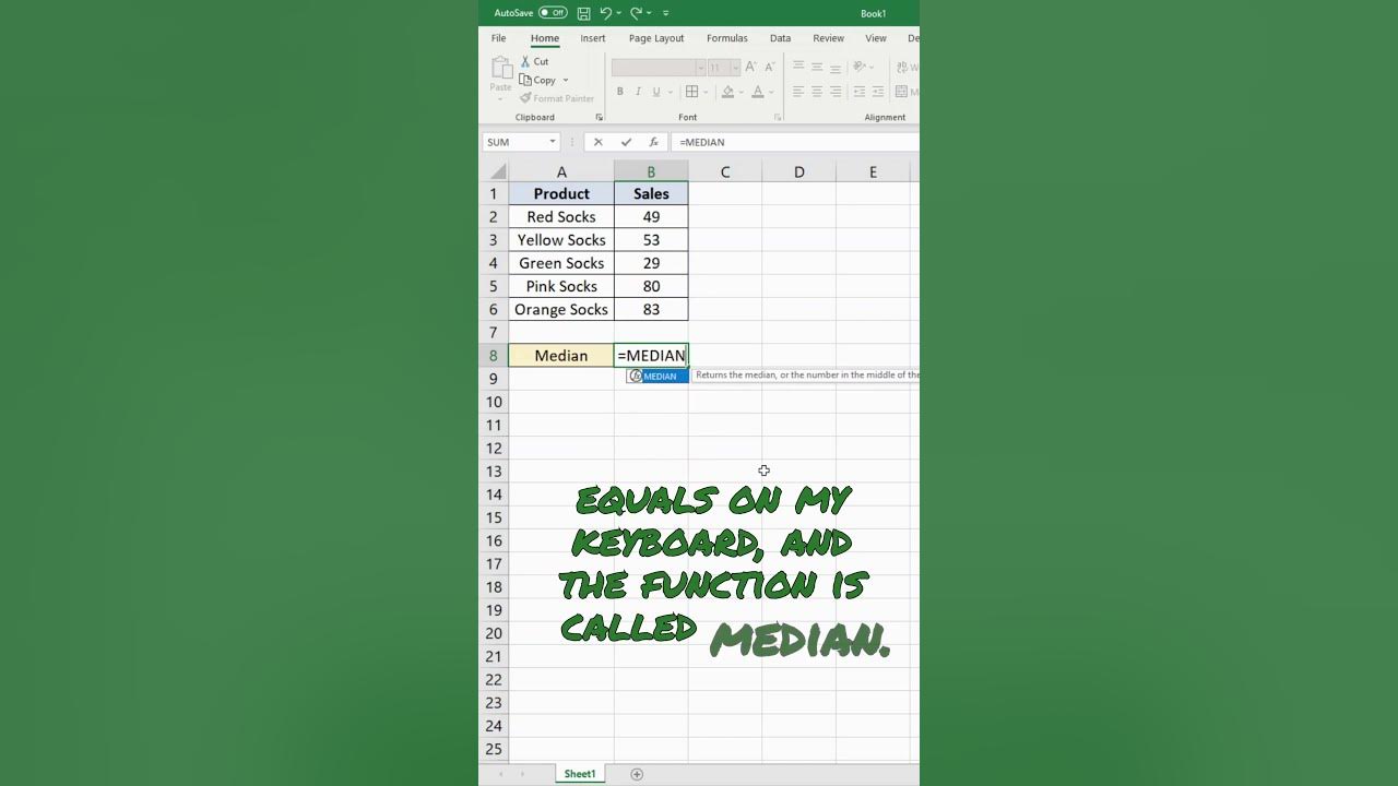 How To Find Median In Excel YouTube how-to-find-median-in-excel-youtube