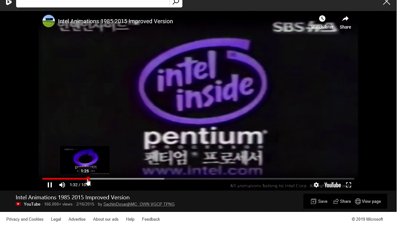 Intel Animations 1985 2015 Improved Version Bing video Internet ...