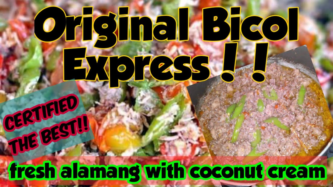 Original Bicol Express(Alamang) #panlasangpinoy #pinassarap # ...