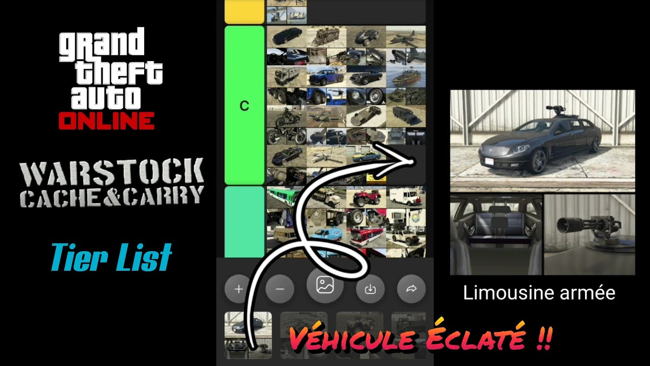 GTA Online : Les meilleurs véhicules du Warstock Cache & Carry - YouTube