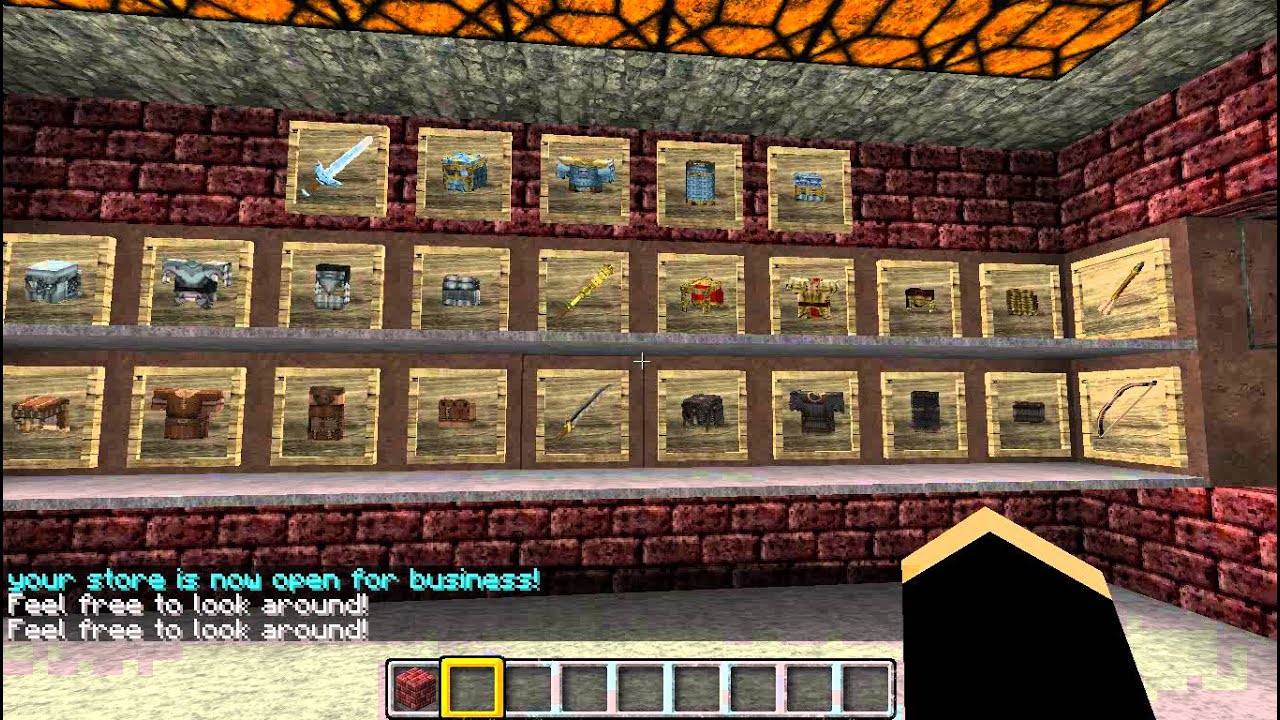 Item frame shop setup tutorial - YouTube