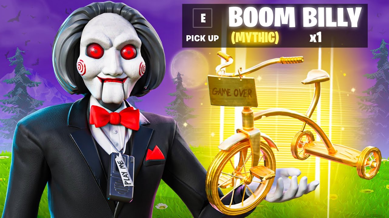 I Got SAW In Fortnite EARLY! (Billy) - YouTube