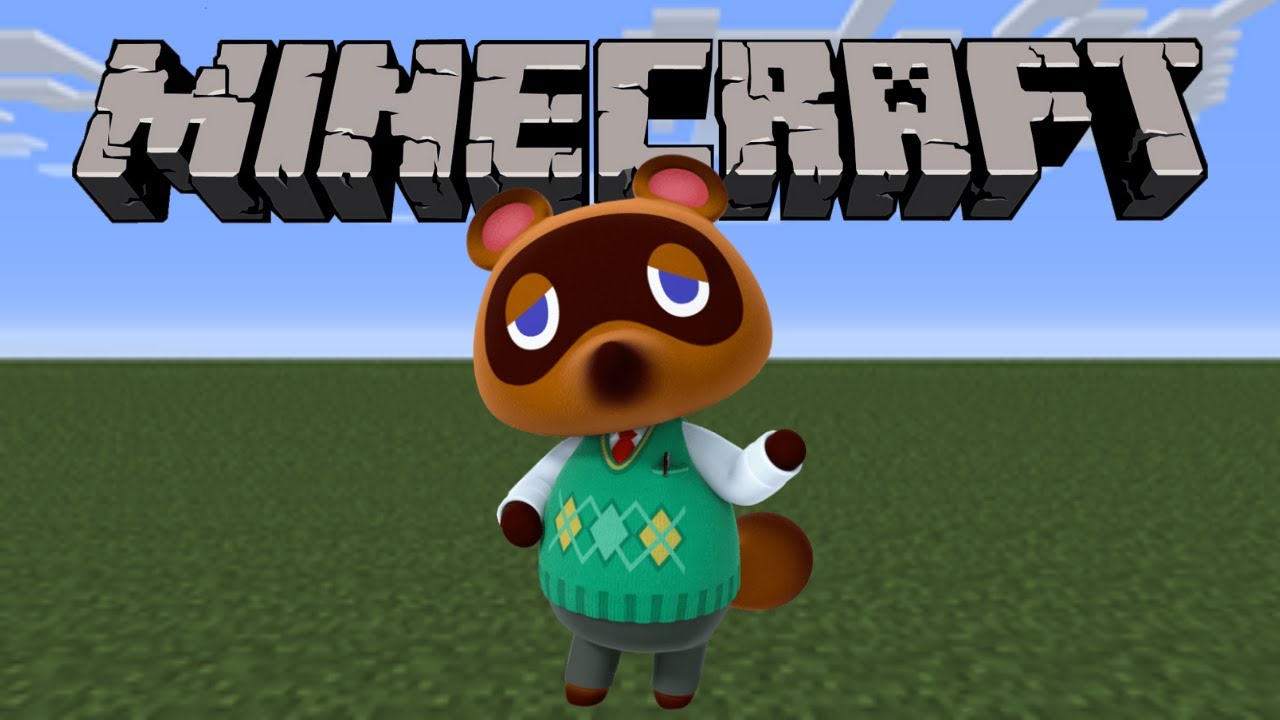 Minecraft Building Tom Nook - YouTube