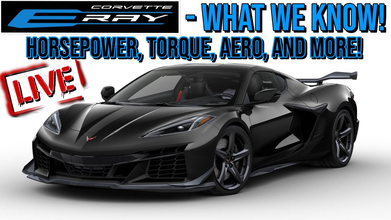 What we KNOW about the C8 Corvette E-Ray BEFORE the official GM ...