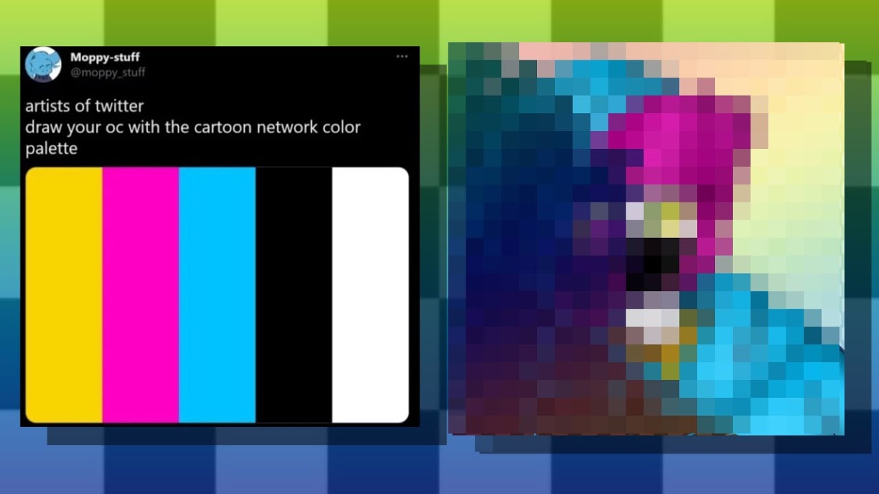 Cartoon Network Color Pallet - Speed Paint [IbisPaintX] - YouTube