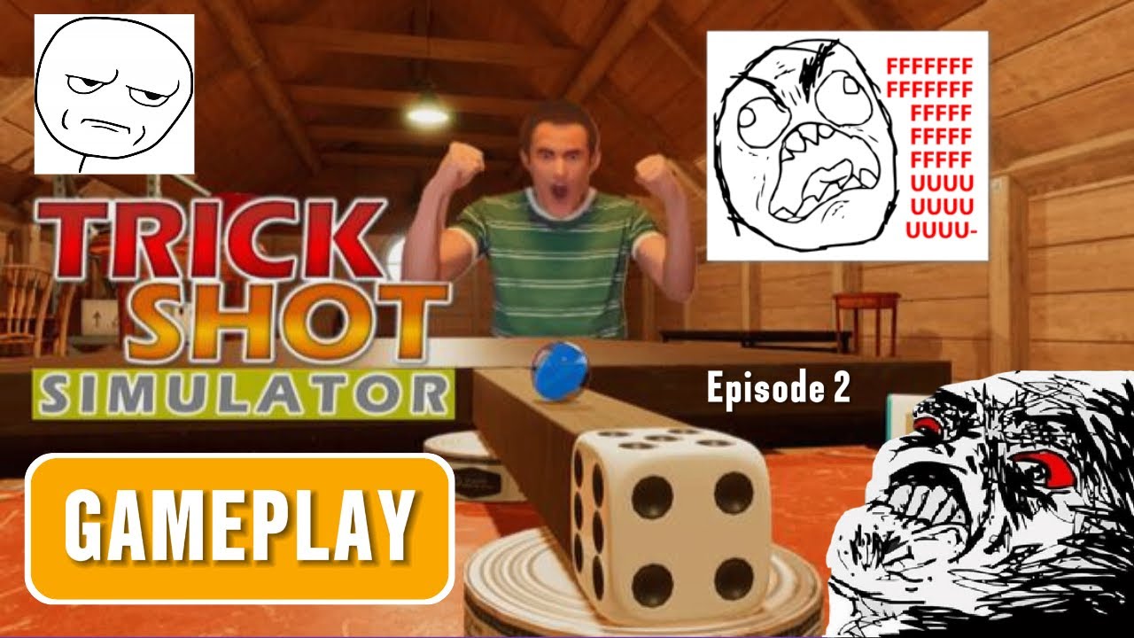 TRICKSHOT SIMULATOR Gameplay | Episode 2 - YouTube