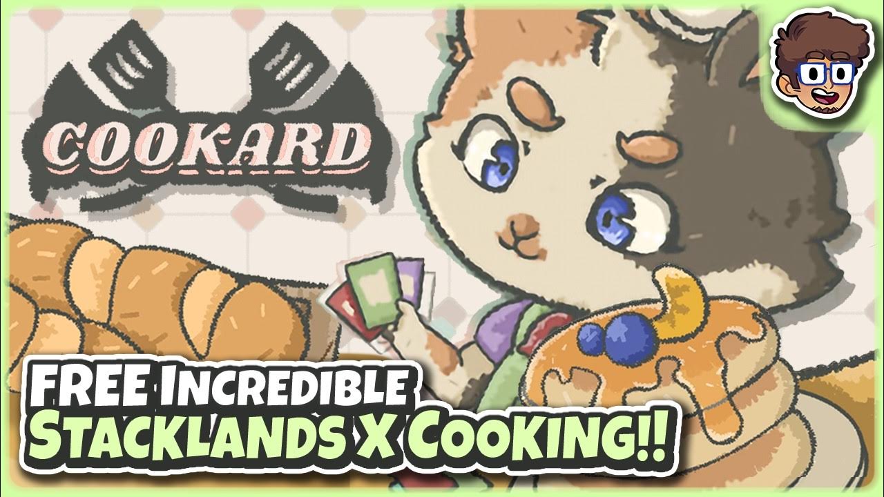 FREE Incredible Stacklands Style Cooking Game!! | Let's Try Cookard - YouTube