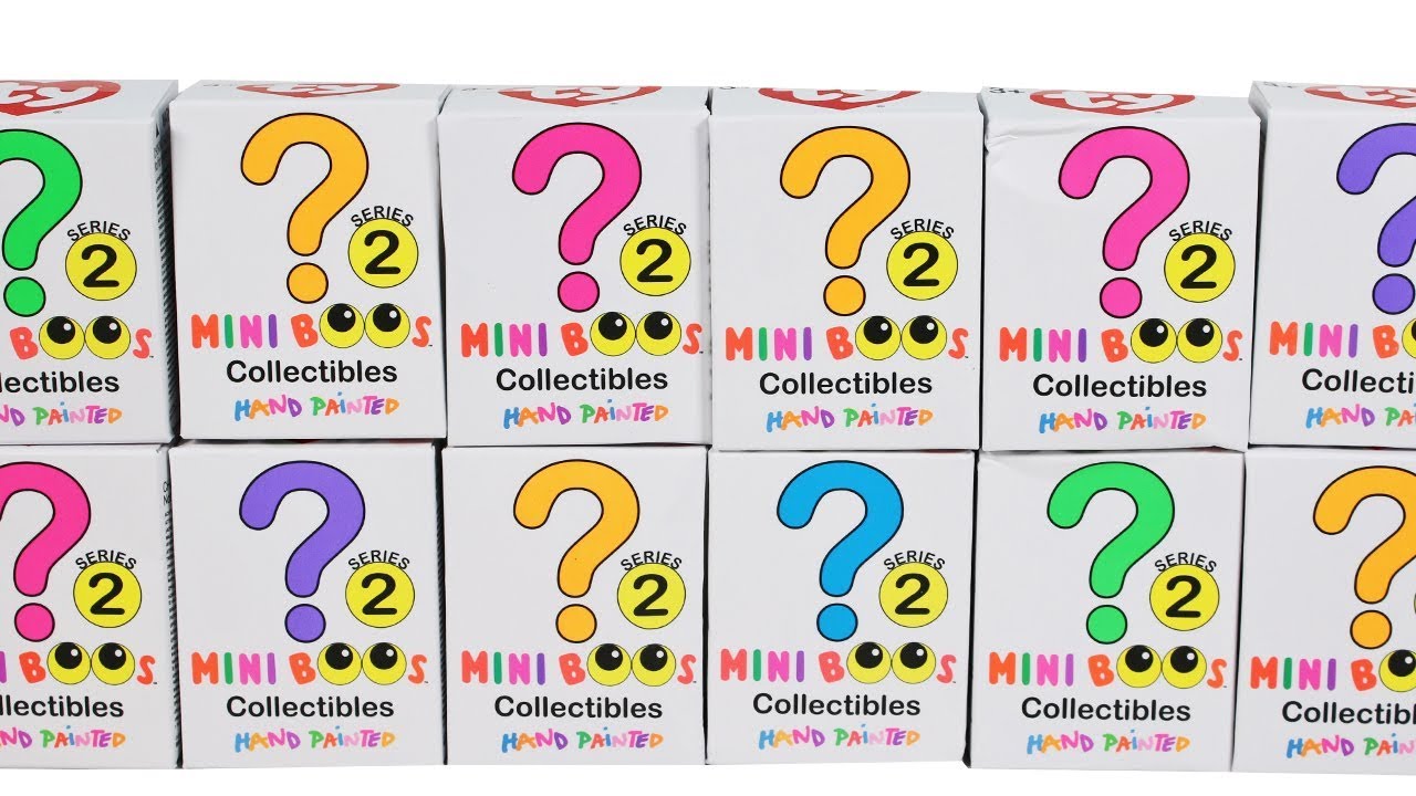 TY Mini Boos Collectibles Blind Boxes Series 2 FULL SET Unboxing Toy ...