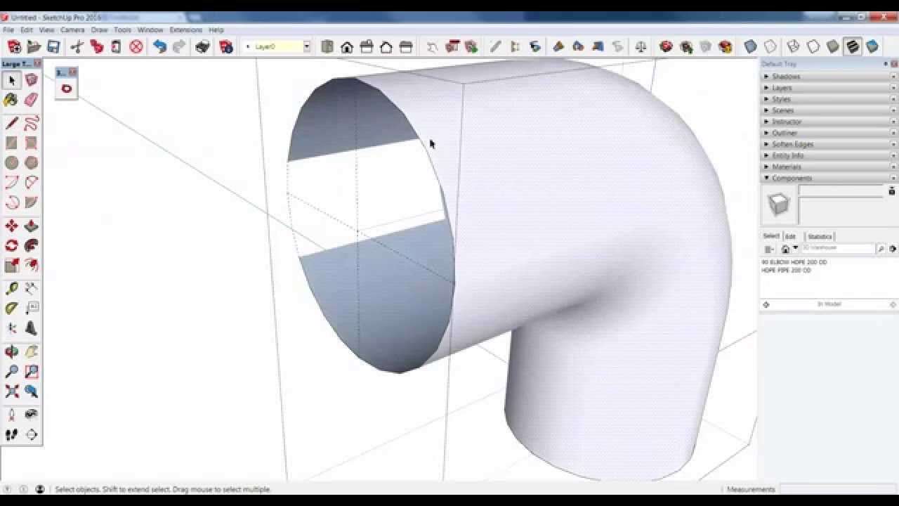 PIPE SKETCHUP YouTube pipe-sketchup-youtube