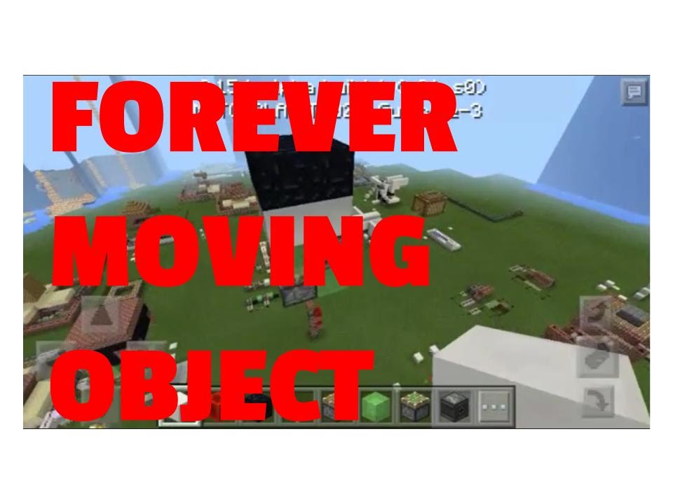FOREVER MOVING MECHANISM MCPE!! NO MODS - YouTube