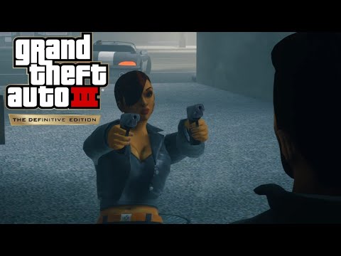 GTA 3 The Definitive Edition Intro & Mission 1 - Give Me Liberty ...