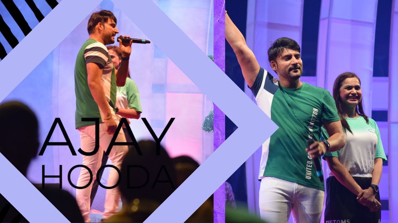 Hariyanvi Singer Ajay Hooda Performance in Bulandshahr - YouTube