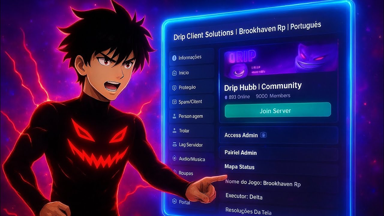 Script de brookhaven RP shadow hub sem key - YouTube