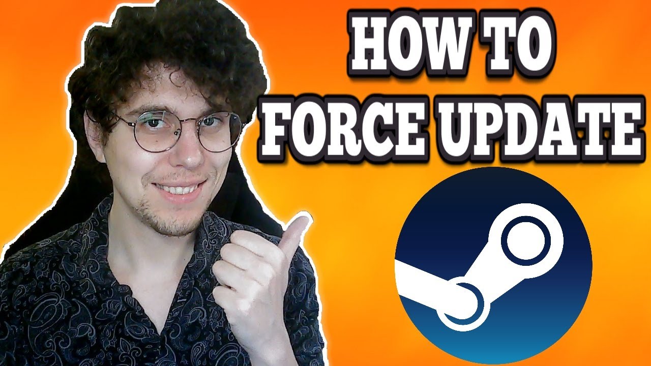 How To Force Update Steam Games - YouTube
