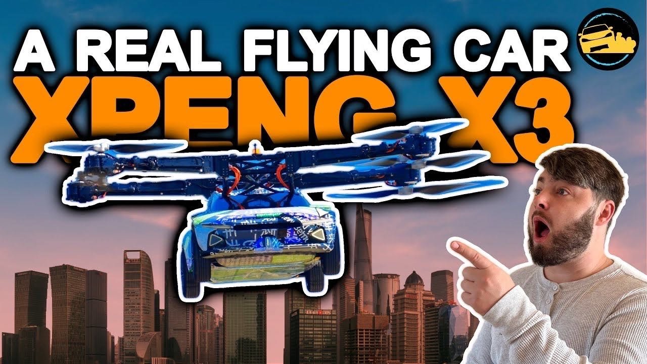 Flying Cars Closer to REALITY? - AeroHT EVTOL Xpeng X3 - YouTube
