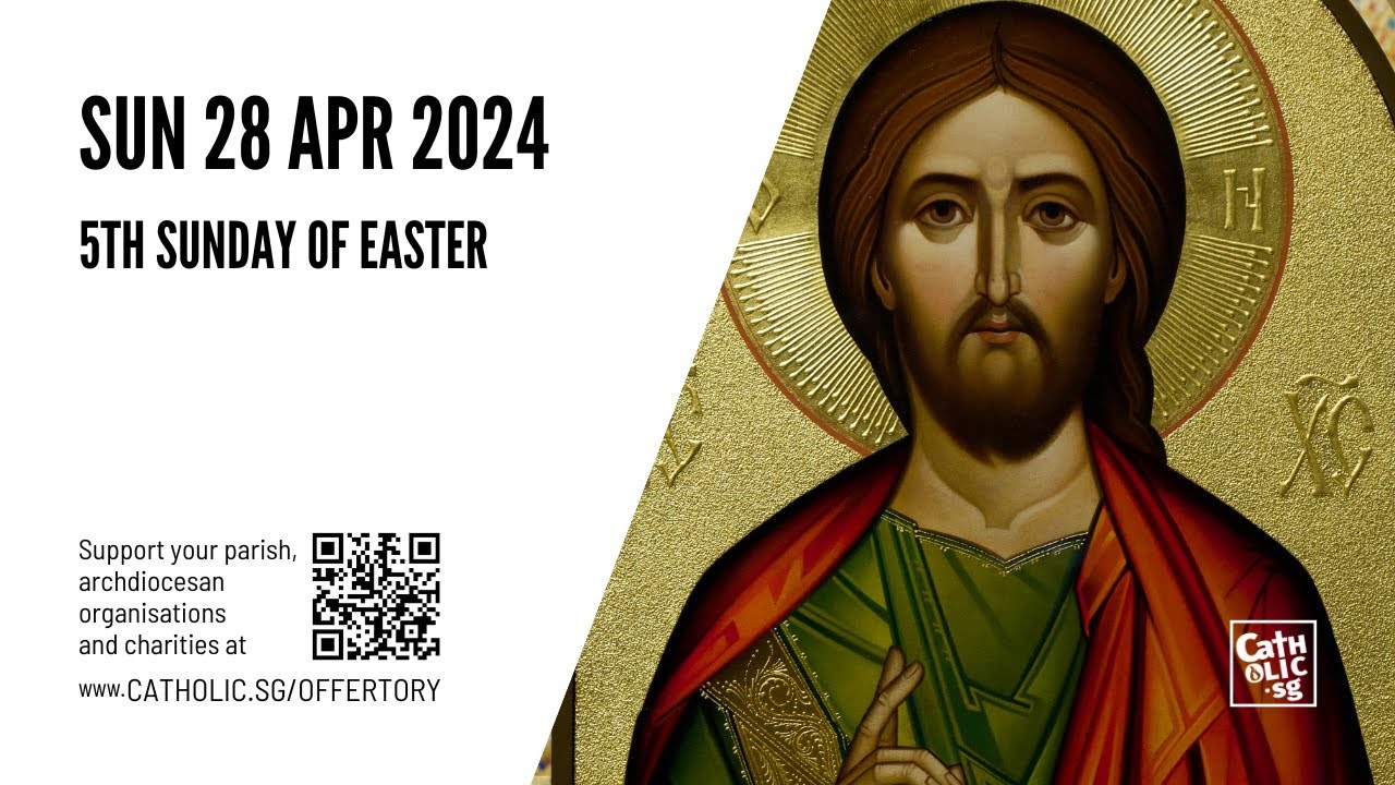 Catholic Sunday Mass Online - 5th Sunday of Easter (28 Apr 2024) - YouTube