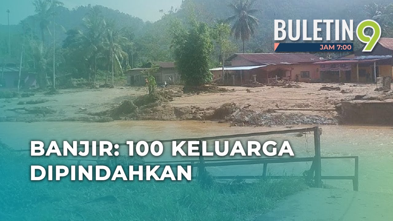Banjir Baling Akibatkan Tiga Jambatan Runtuh - YouTube