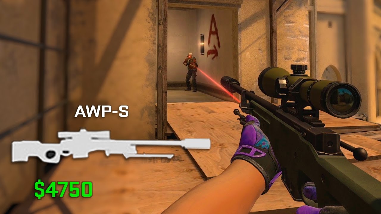 primeiro BRASILEIRO a testar a AWP-S com MIRA LASER.... (awp silenciada ...