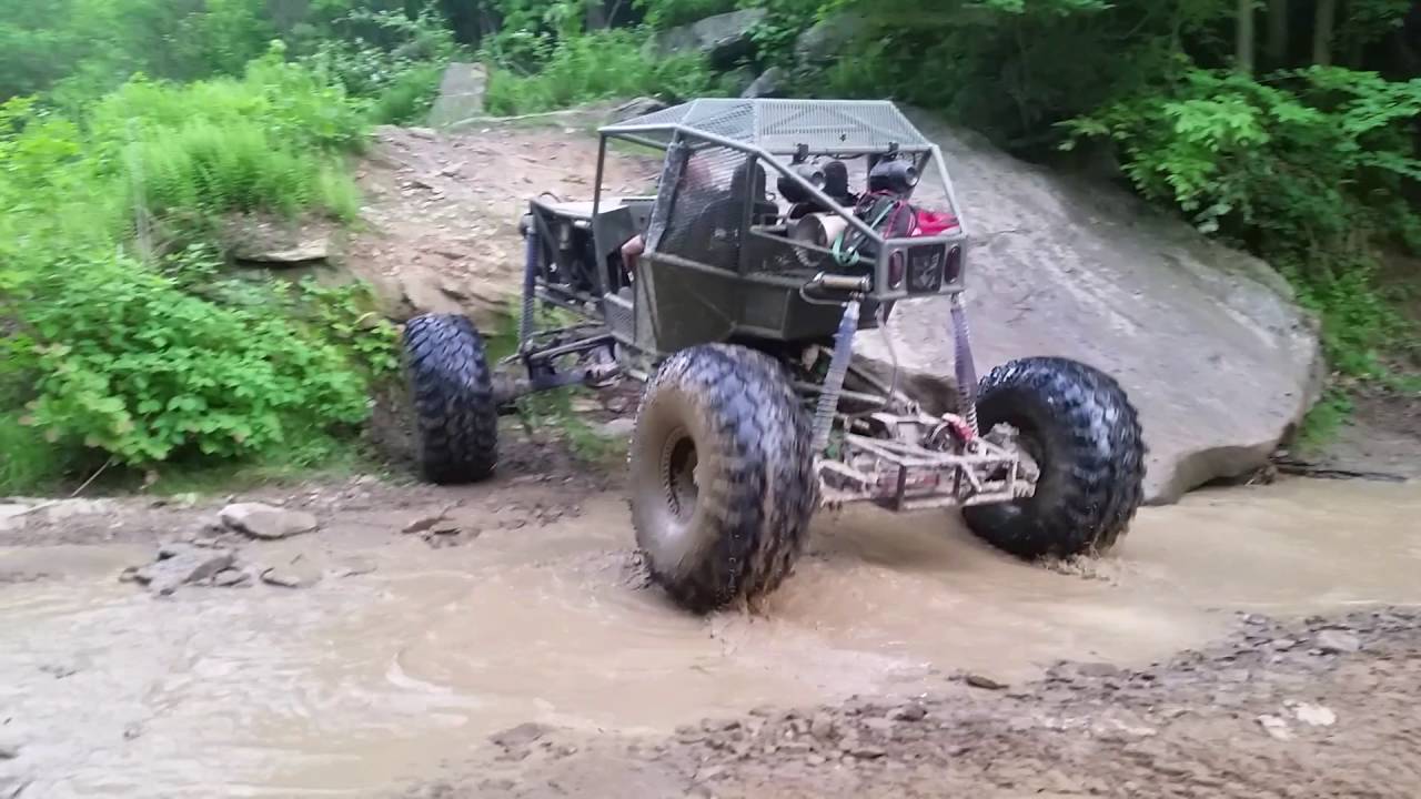 Rock crawler on wellsville slab rock 5-28-16 - YouTube