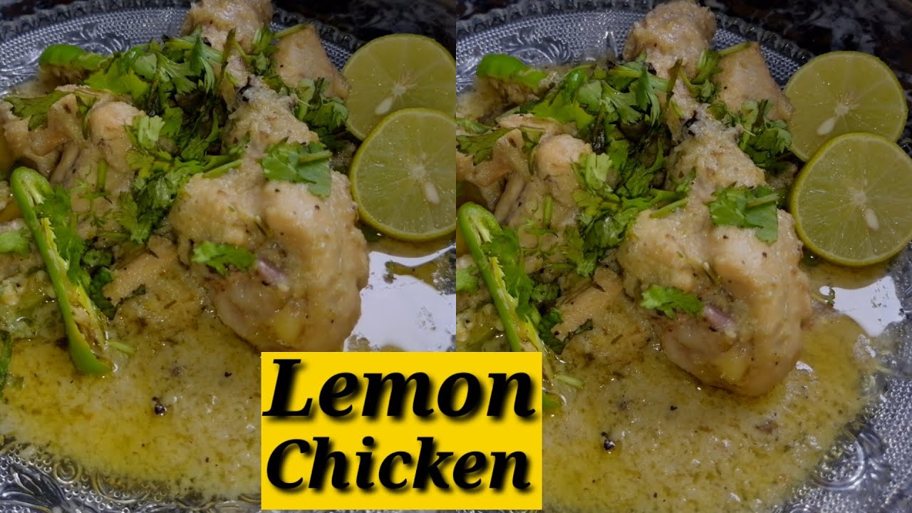 Lemon Chicken | Easy Lemon Chicken Recipe | Lemon Chicken Gravy | Amna ...