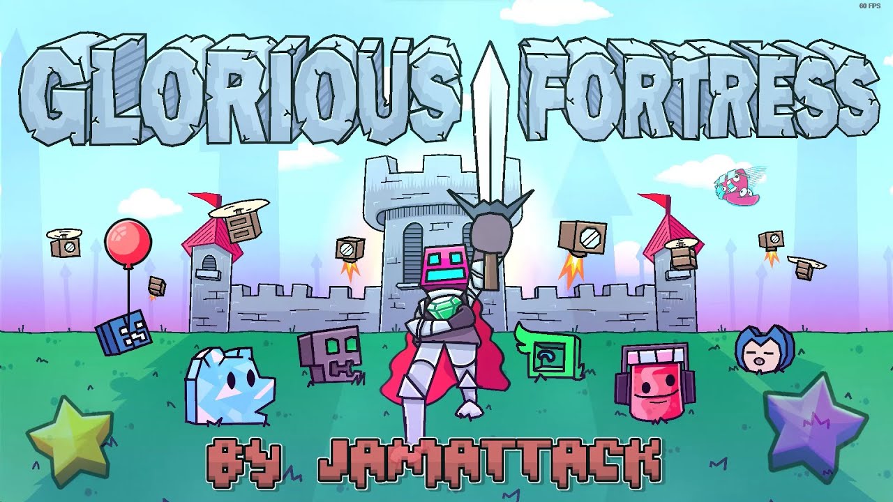 "Glorious Fortress" 100% by (JamAttack) [Geometry Dash] - YouTube