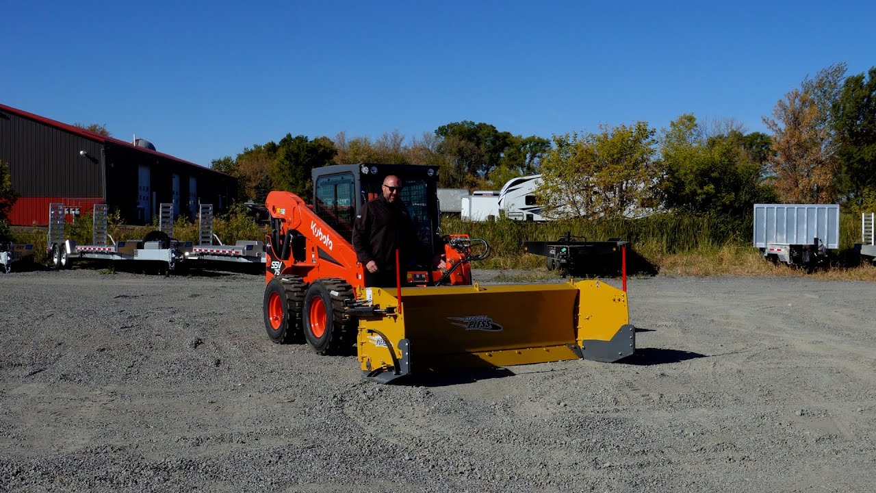 Metal Pless PLS0830 HEAVY DUTY SNOW PLOW - YouTube