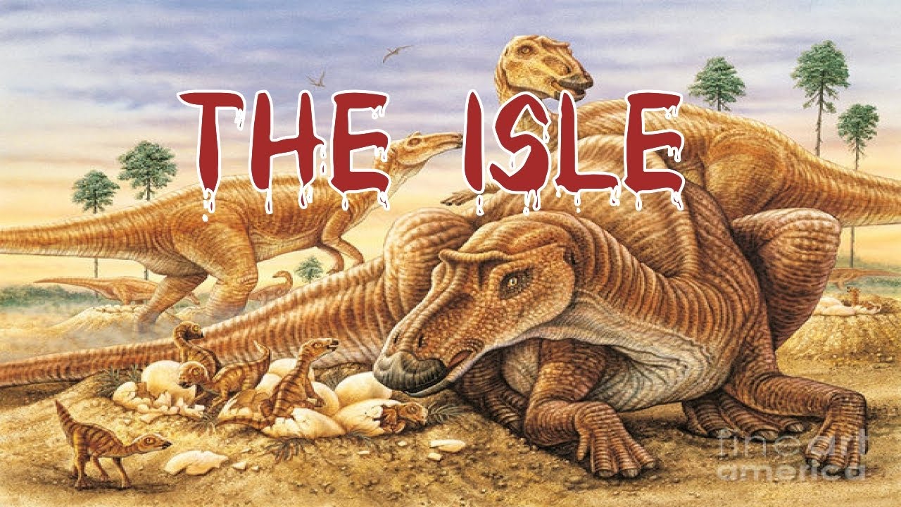 The Isle - Hatching Baby Maiasaura's !! PROTECTING OUR LAND - YouTube