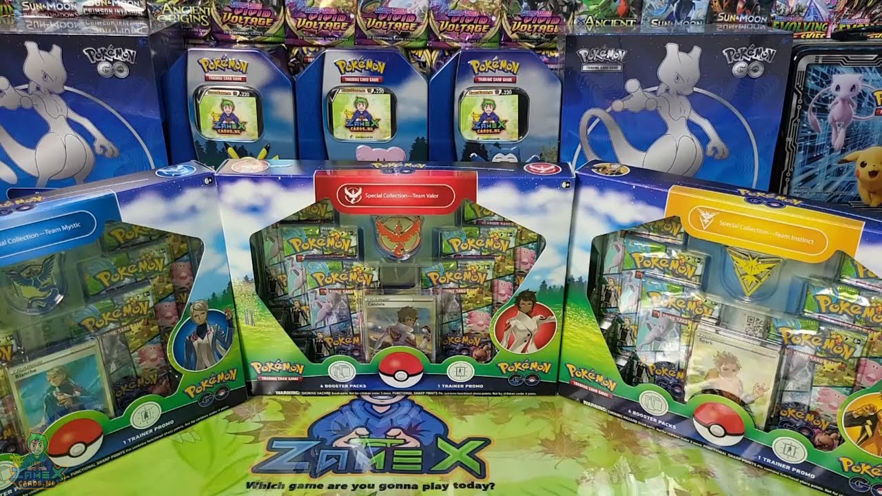 Pokémon Go TCG Special Collection box Team Valor Deel 01 - YouTube
