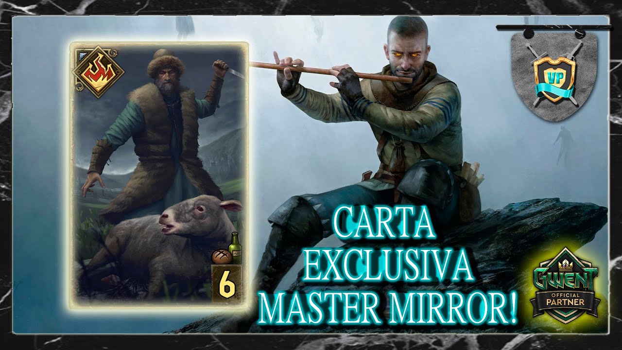 REVELAÇÃO CARTA EXCLUSIVA DA EXPANSÃO DE GWENT: MASTER MIRROR - YouTube