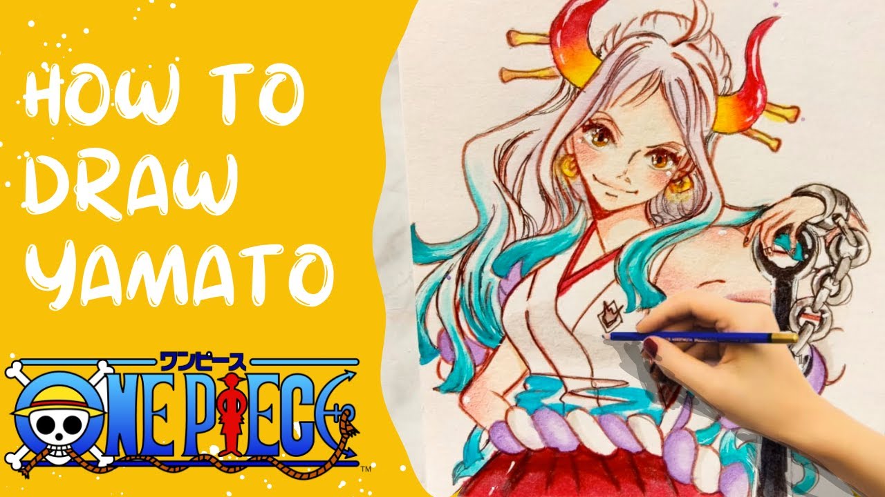 How. to draw Yamato from One Piece - YouTube