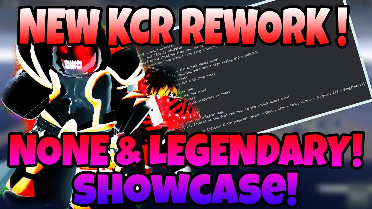*NEW* KCR REWORK SHOWCASE! + HOW TO GET? [Stand Upright Rebooted] - YouTube