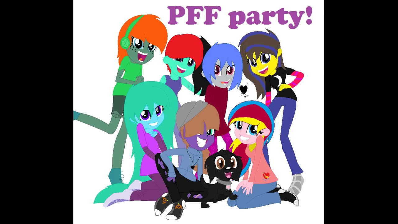 mlp speedpaint- pff party! - YouTube