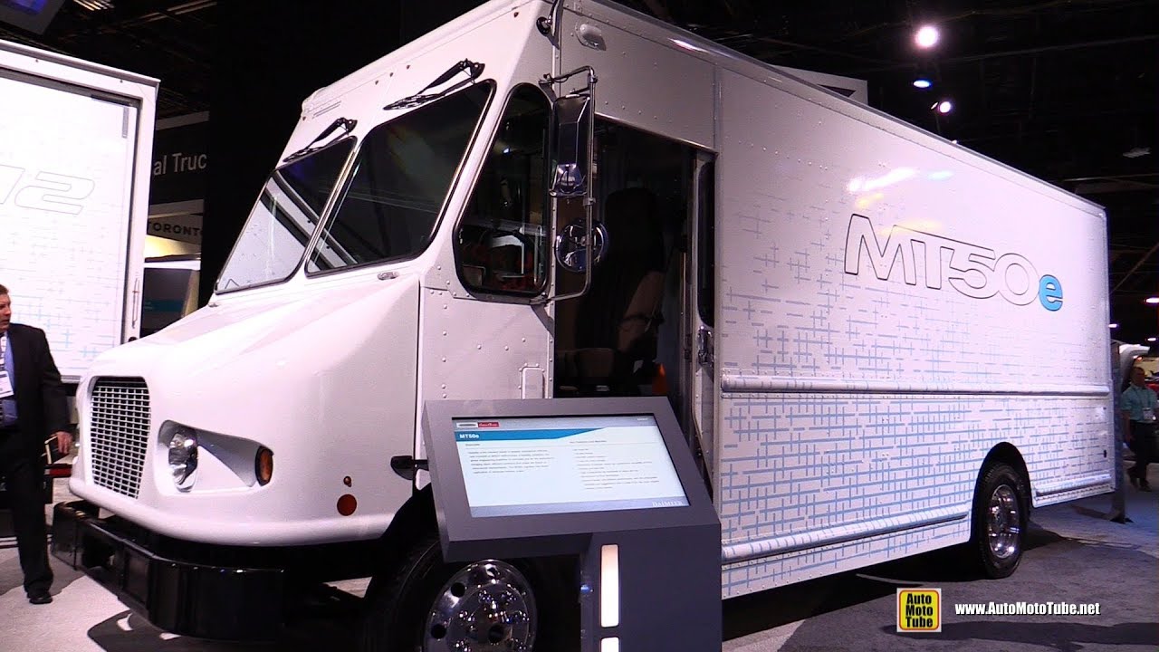2020 Freightliner MT50e Electric Delivery Truck - Walkaround Exterior ...