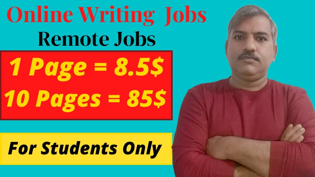 Online Writing Job from Home on Writerbay | Online Writing jobs ...