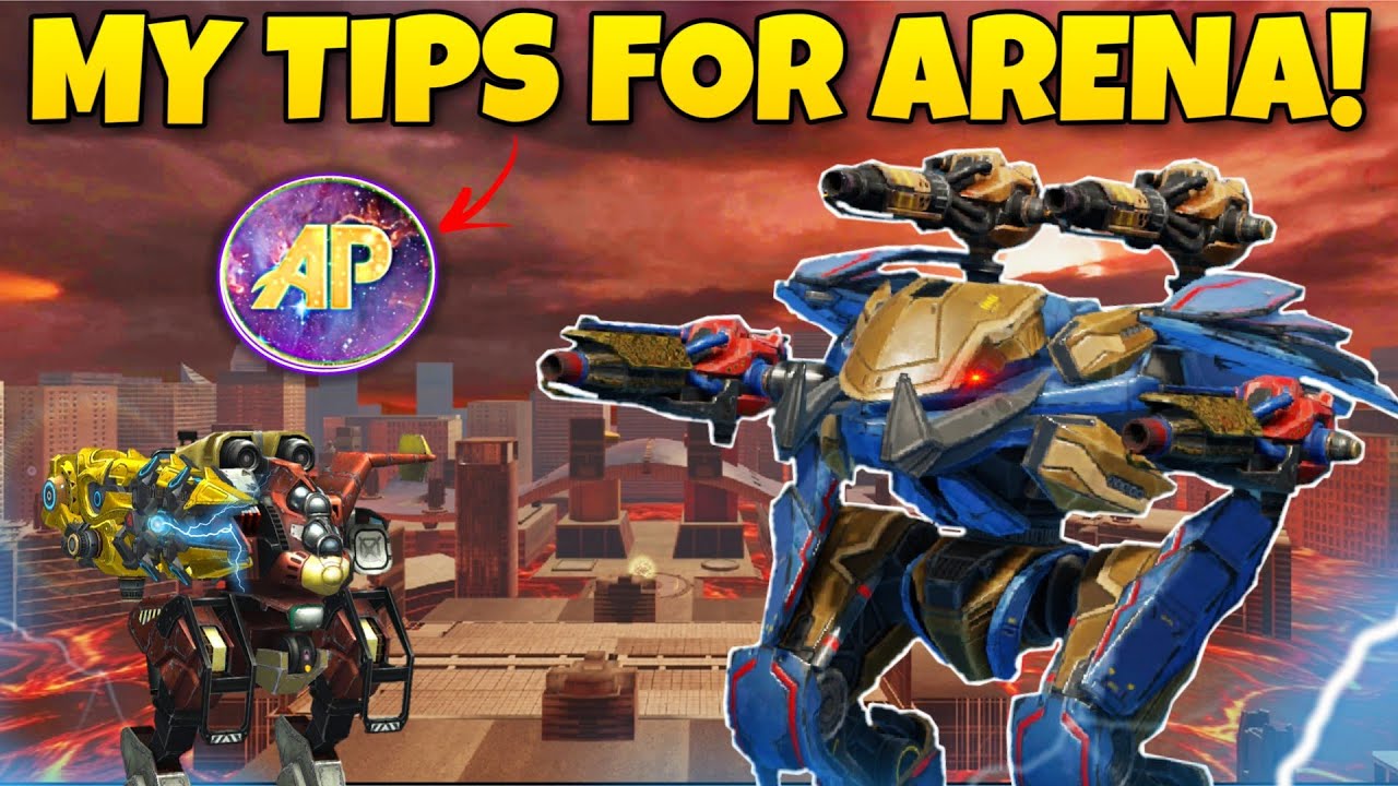 🔥5 TIPS FOR WINNING IN THE 5 FLYING MECH ARENA IN WAR ROBOTS! - YouTube