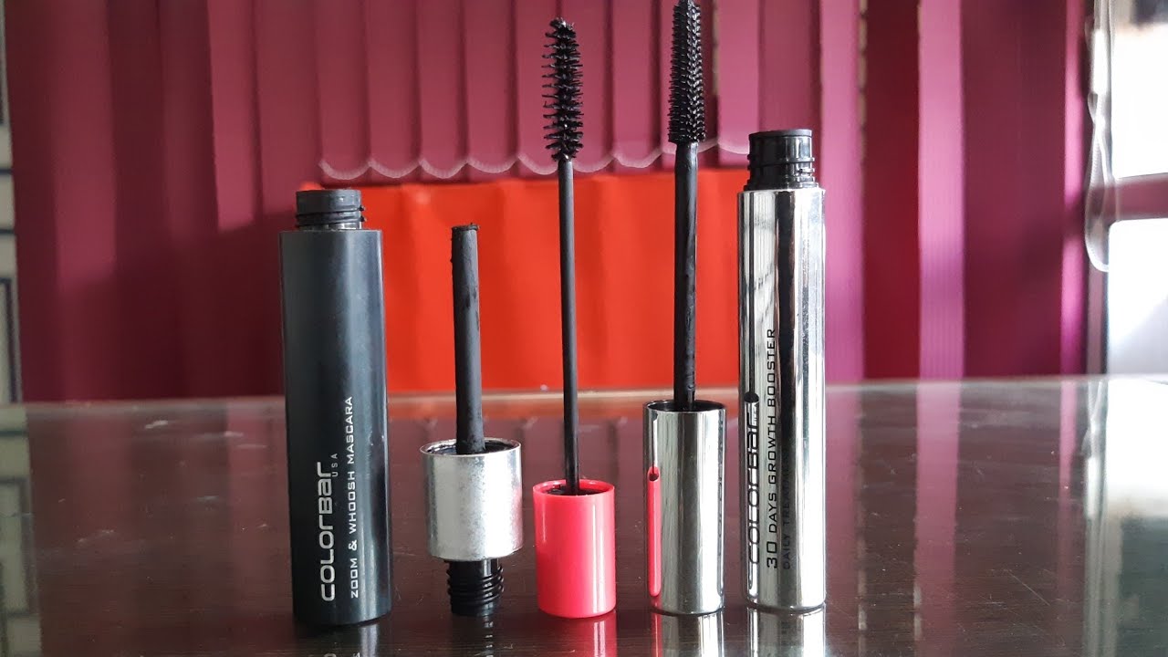Colorbar zoom n whoosh mascara vs colorbar 30 days growth booster daily ...