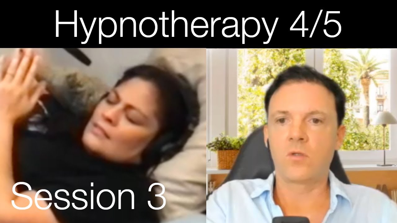 Hypnotherapy Sessions 4 of 5 | Demonstration Live Real Full | Third ...