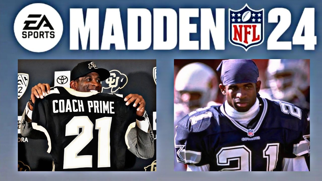 Coach Prime "Deion Sanders" FEATURED On Madden 24 Cover ⁉️ - YouTube