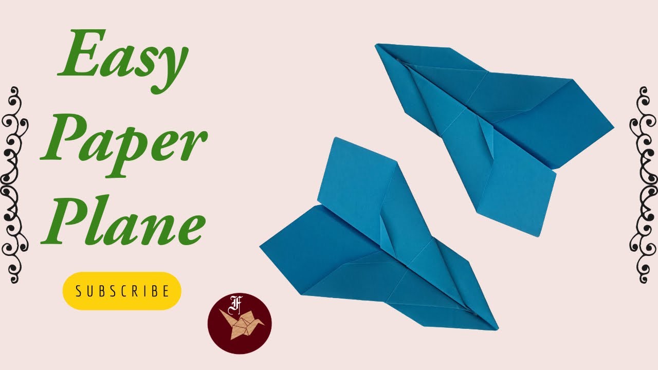 Easy Paper Plane #63 - How to Fold - YouTube