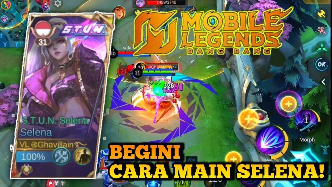 MOBILE LEGENDS - TIPS MAIN SELENA #mlbb - YouTube
