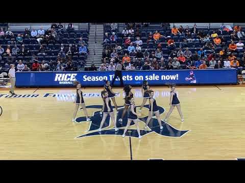 2019-2020 Rice Owls Dance Team | 7 Rings - YouTube