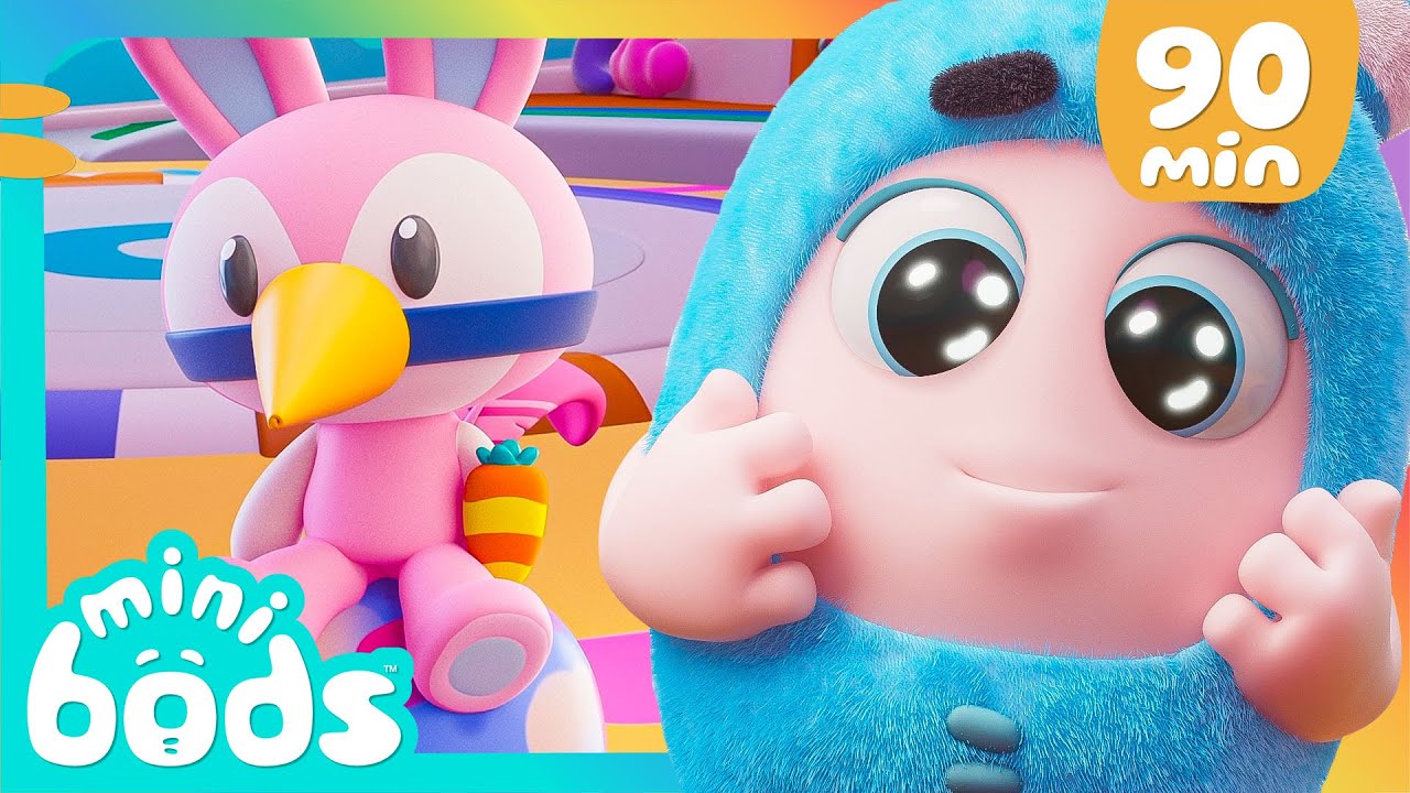 This Toy Is So Cute!! - Minibods | Mini Oddbods | Baby Oddbods | Funny ...