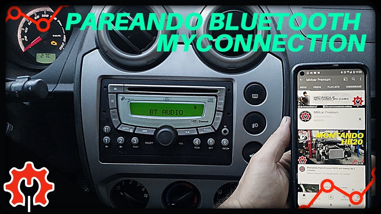 Como CONECTAR o celular no BLUETOOTH Ford Ka Fiesta Ecosport ...