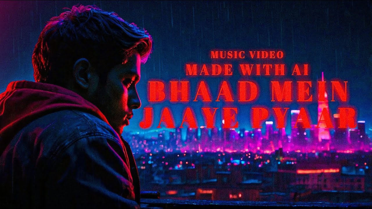 Bhaad Mein Jaaye Pyaar | AI music video | Hindi - YouTube