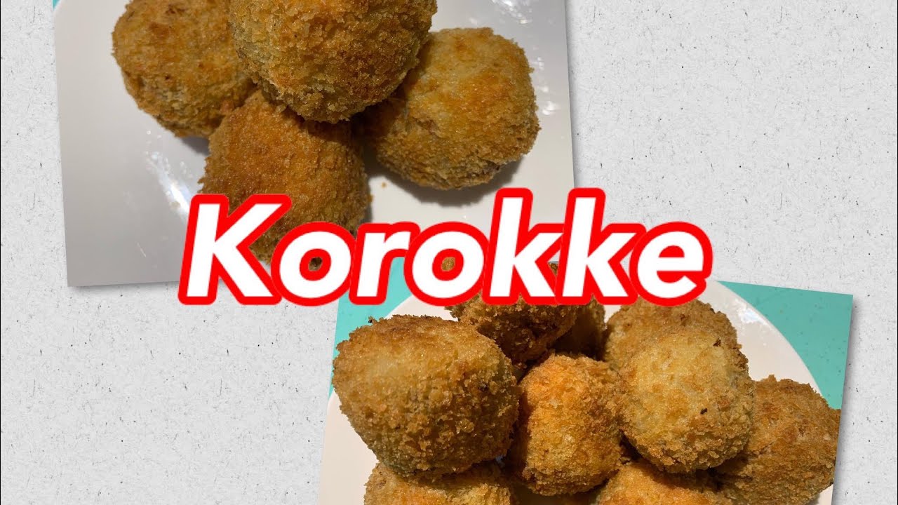 How To Make Cheesy Korokke Homemade Japanese Food ( Potato Croquettes ...