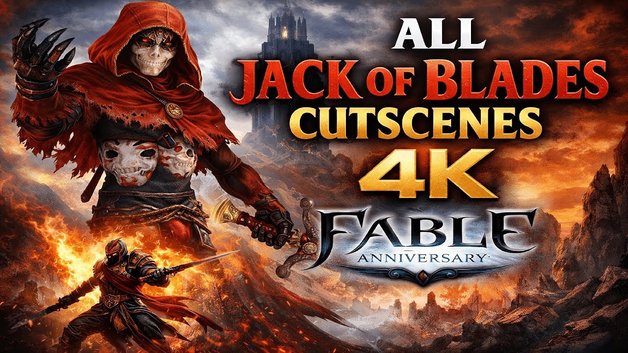 All Jack of Blades Cutscenes in 4K – Fable Anniversary | Full Story ...